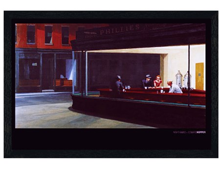 Nighthawks Edward Hopper High Resolution Nighthawks On Behance (With