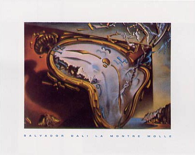 Salvador Dali Exploding Clock