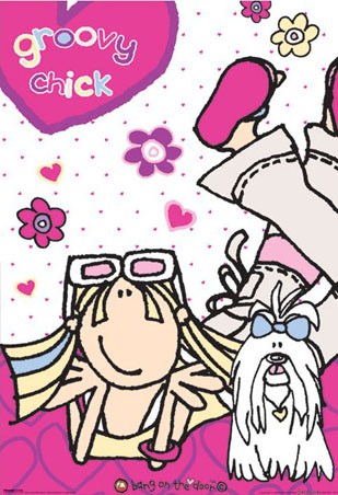 Groovy Chick: Bang on the Door, Groovy Chick - PopArtUK