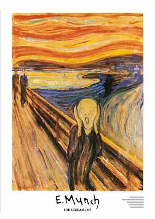 The Scream 1893 Edvard Munch Paintings
